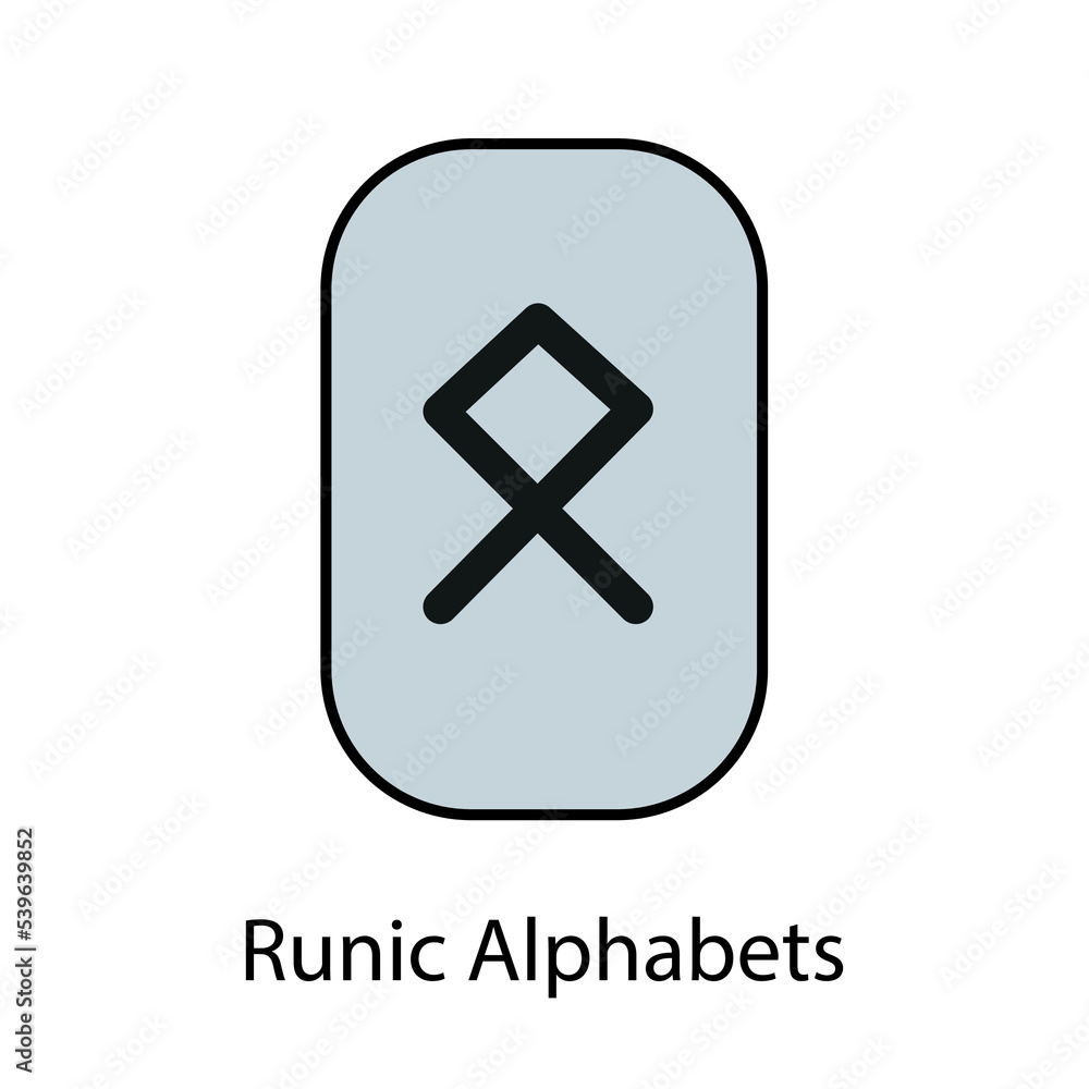 Runic Alphabets. Complete collection of Rune alphabet, futhark. Writing ...