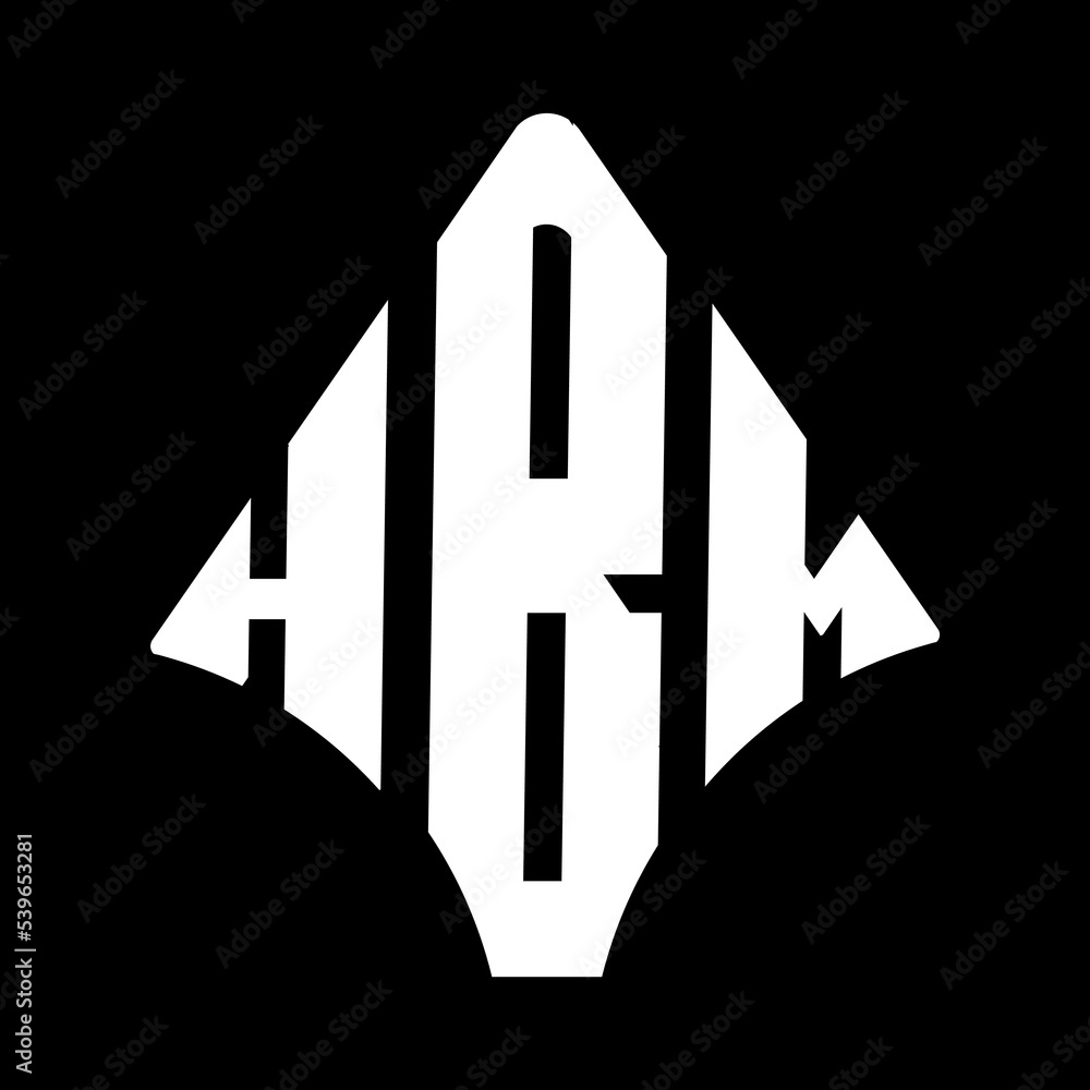 HBM logo. HBM logo letter logo design vector image. HBM letter logo ...