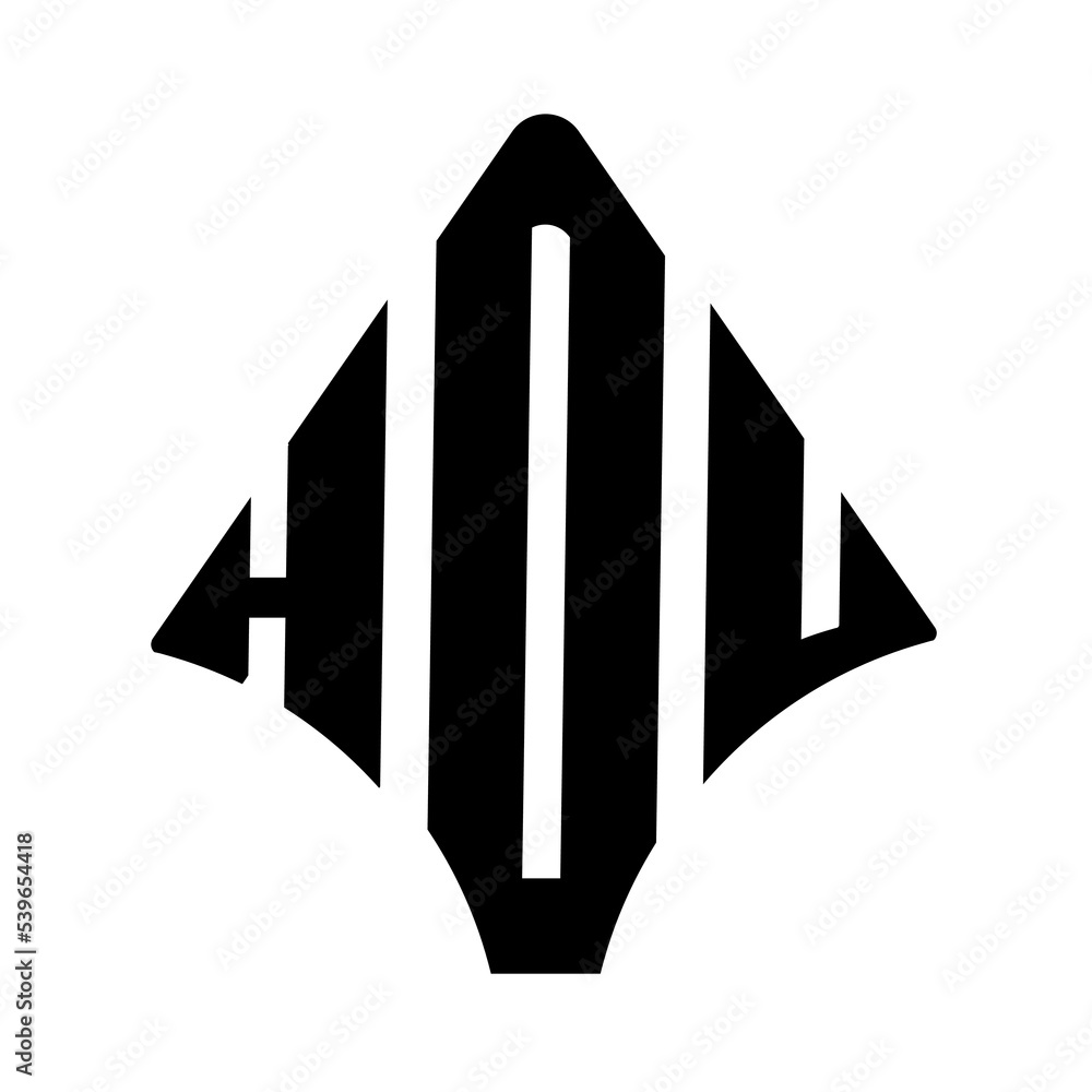 HDV logo. HDV logo letter logo design vector image. HDV letter logo ...