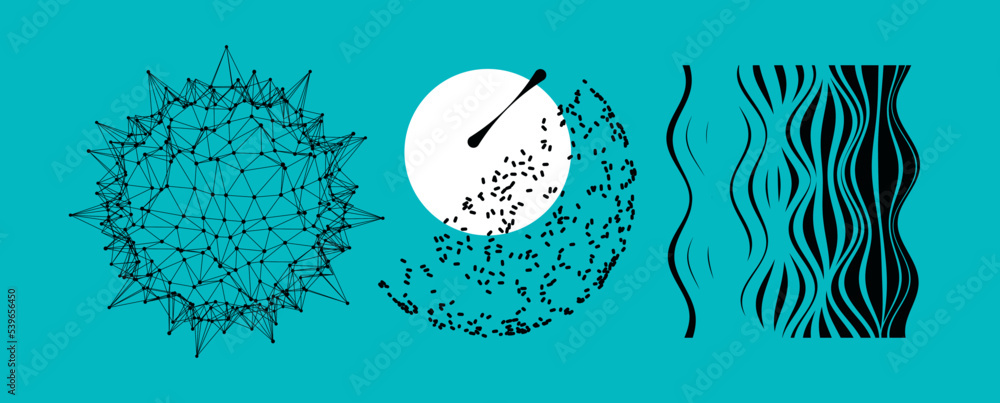3d Abstract Sphere Futuristic Connection Structure For Chemistry Medicine And Other Sciences