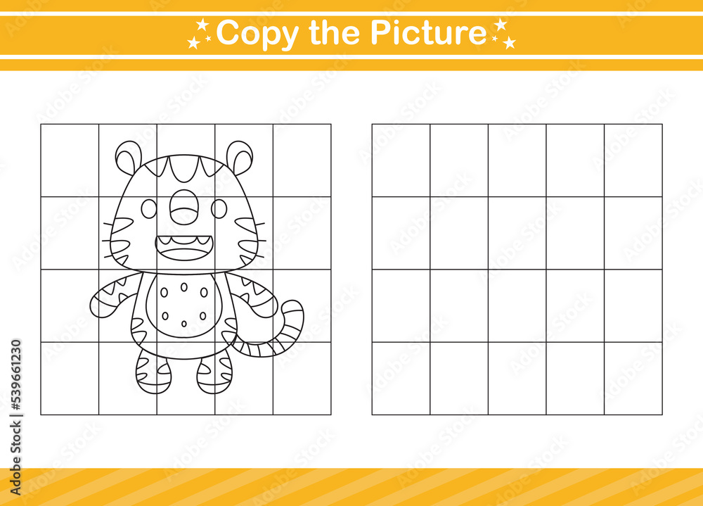 copy the picture Educational game for kindergarten and preschool ...