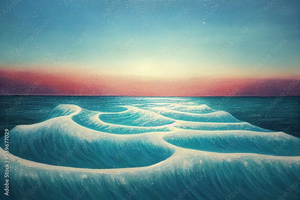 landscape travel nature sea, sky old wave beautiful river art boat ...