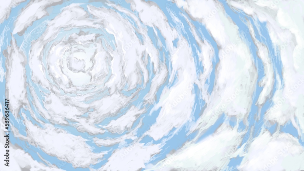 circular cloud illustration background hd Stock Illustration | Adobe Stock