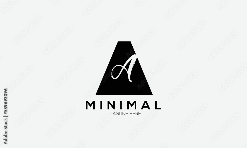 letter icon AA logo vector Stock Vector | Adobe Stock