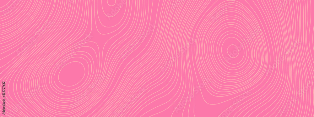 The stylized multicolored abstract topographic map contour, lines ...