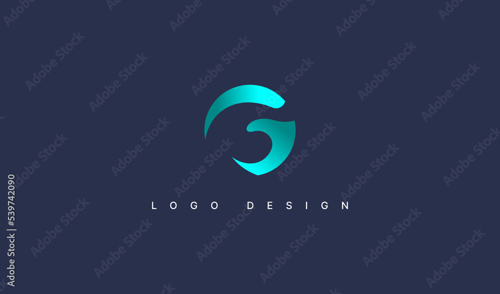 Initial letter G logo design template element. Letter G usable for ...