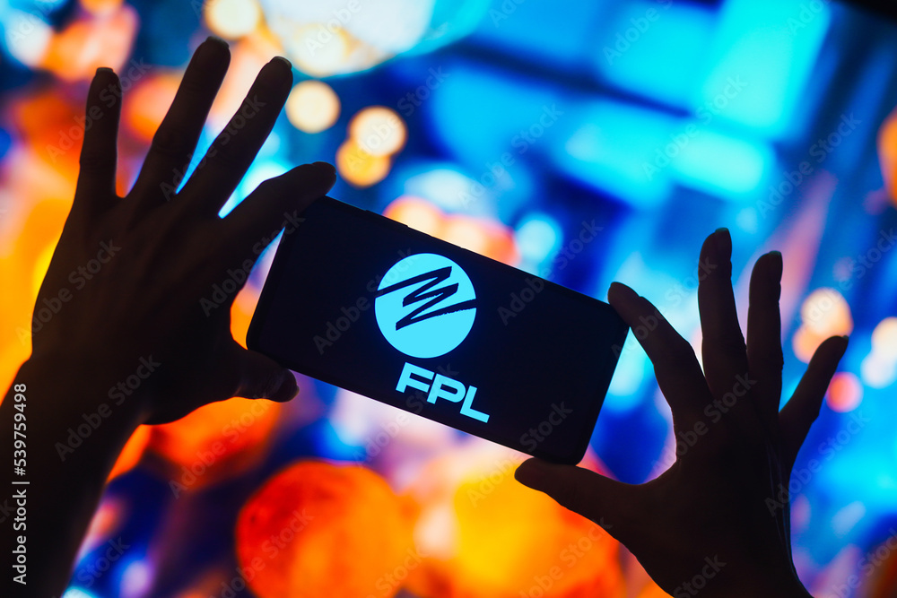 October 20, 2022, Brazil. In this photo illustration, the Florida Power ...