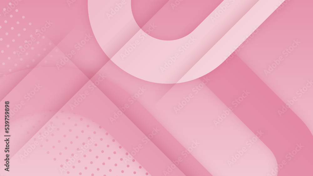 Abstract pink minimal background with geometric shape, light, stripe ...