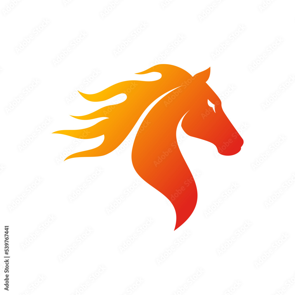 Orange Horse Logo