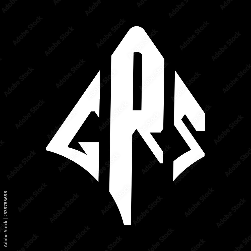 GRS logo. GRS logo letter logo design vector image. GRS letter logo ...