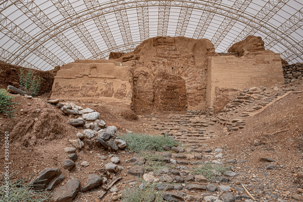 The ancient structure from the Canaanite period, known as Abraham's ...