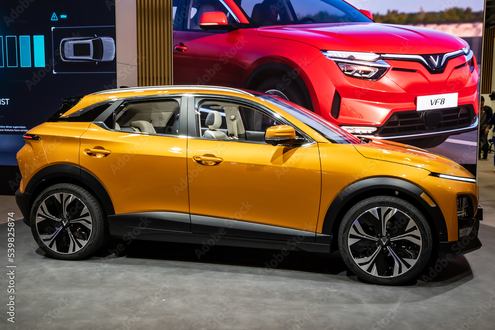 Vinfast VF6 electric subcompact crossover SUV car . Stock Photo | Adobe ...
