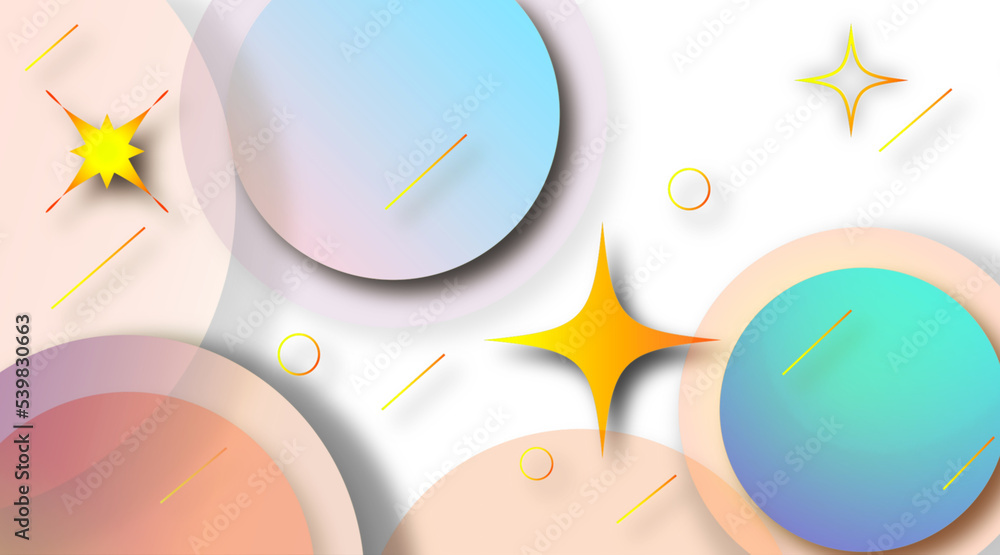 abstract colorful astro background Stock Illustration | Adobe Stock