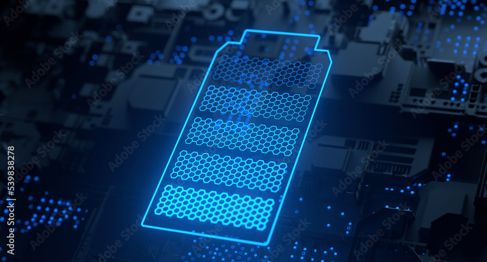 Solid State Battery EV Electric Vehicle Energy Technology Lidar Stock ...