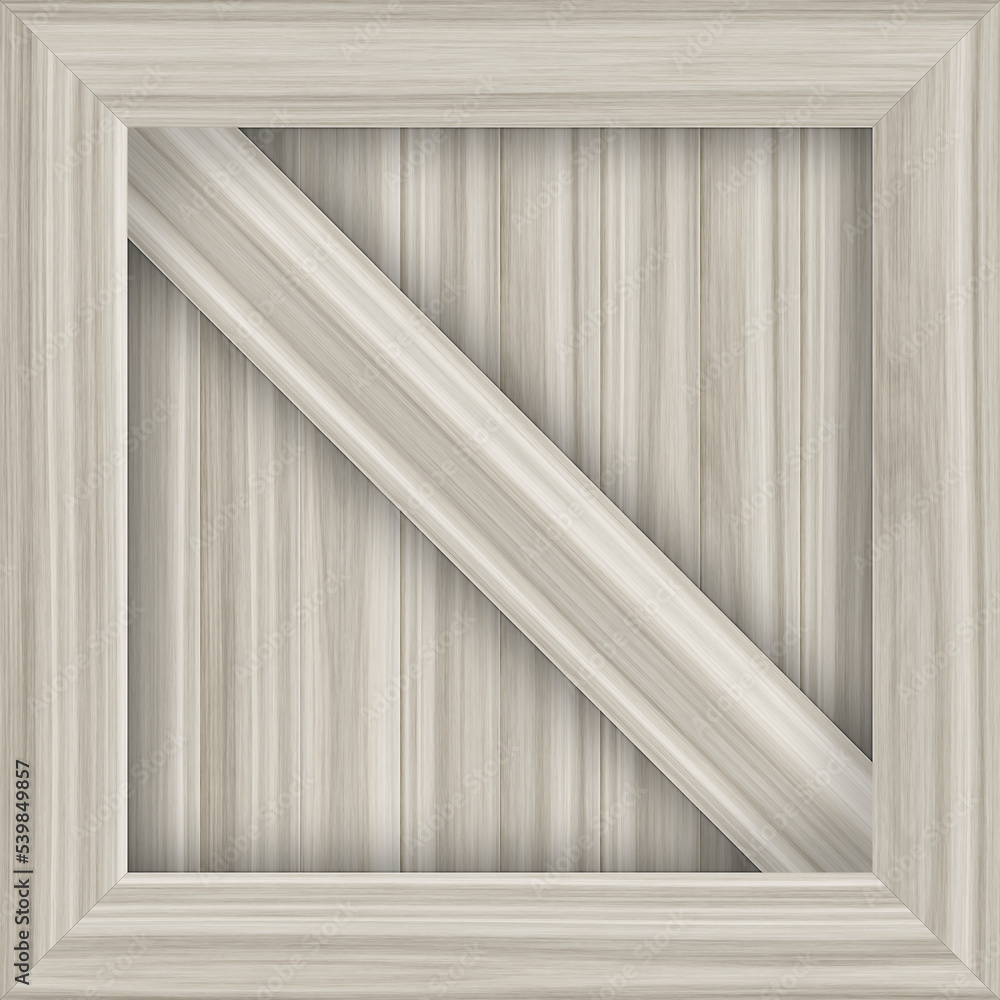 Decorative White Wooden Crate Texture Seamless Pattern With Diagonal