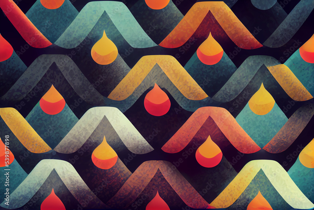 Pattern vector design colorful lines swooping swooshing blocks squares ...