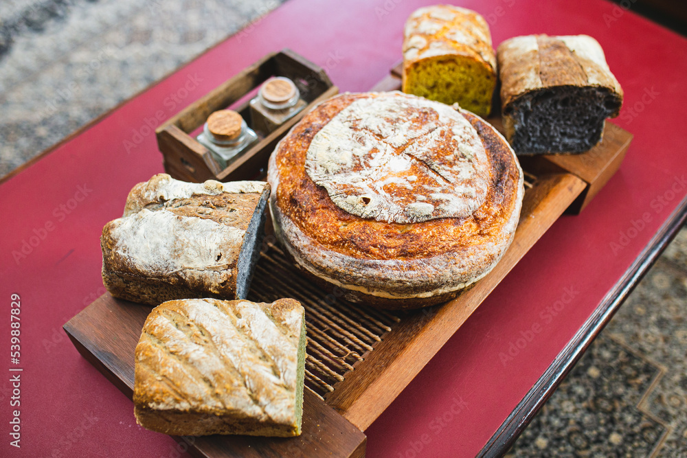 Artisanal bread is a bread that only has three ingredients, it is a ...