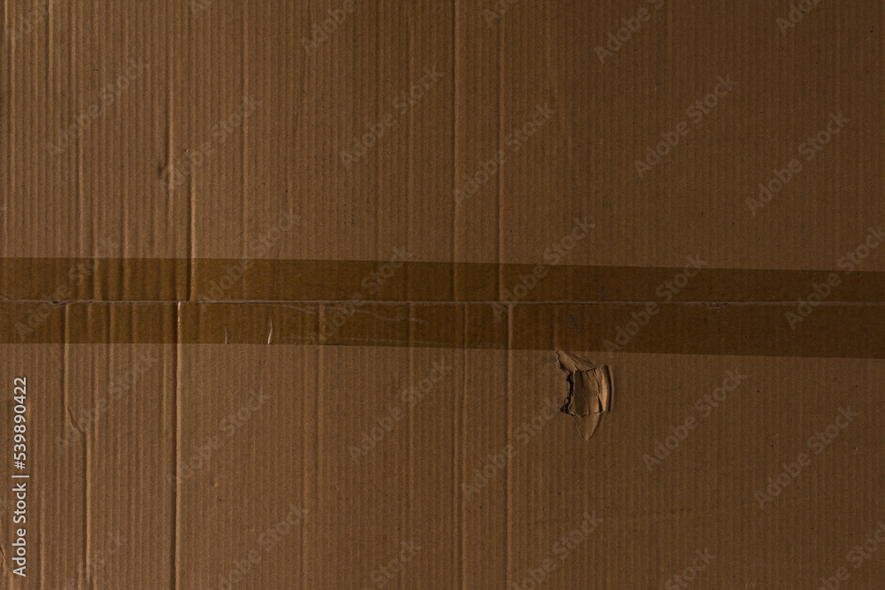 textura de cartón, cartón, cartón usado, caja de cartón, detalle de ...