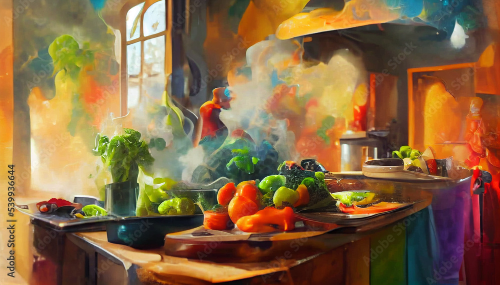 Food prepared by an amazing cook. Cooking is her passion, she loves ...