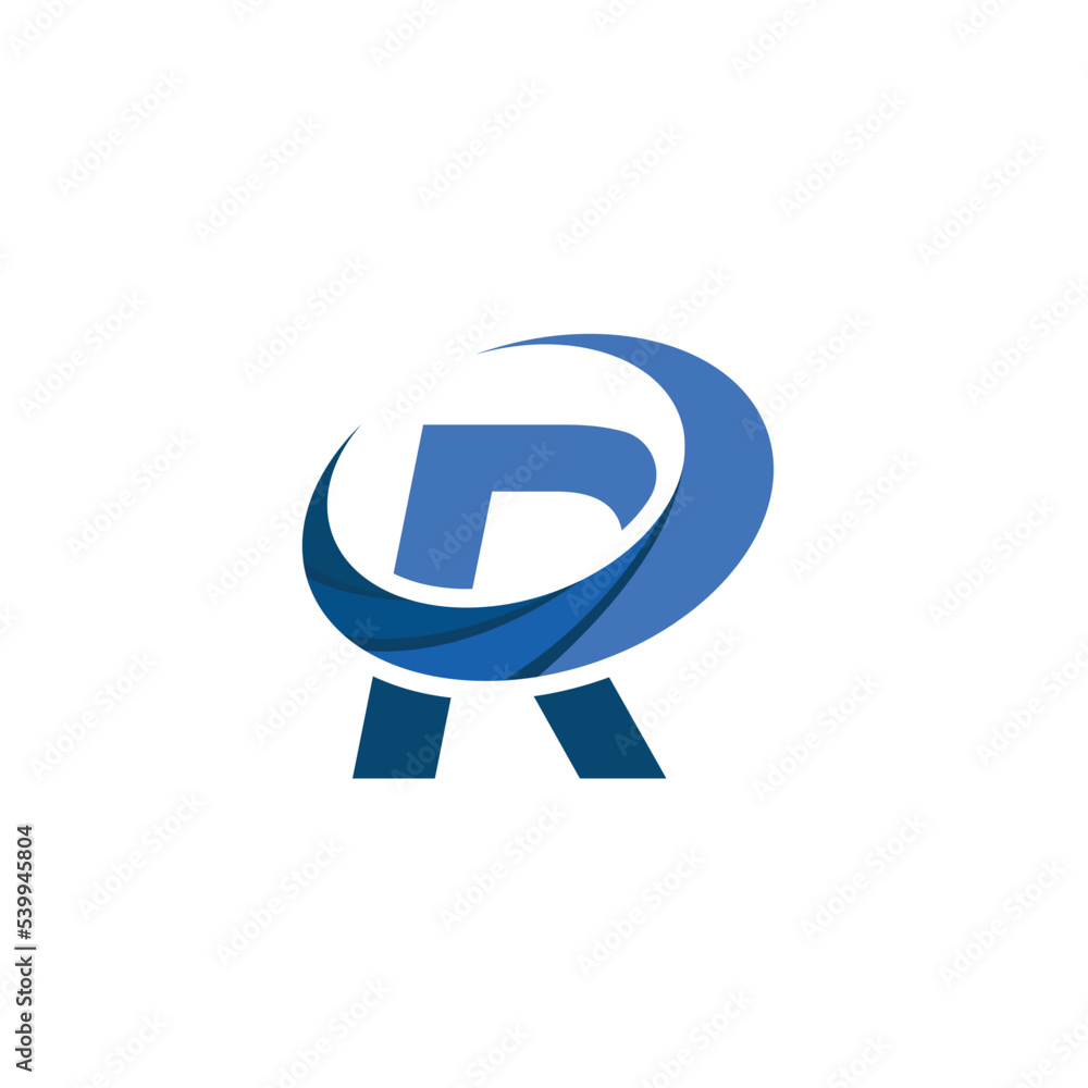 Letter R letter mark logo design vector template Stock Vector | Adobe Stock
