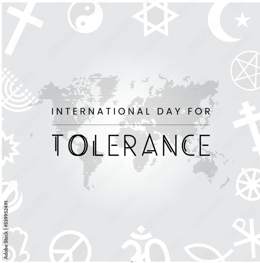 International Day for Tolerance on November 16 with various religious ...