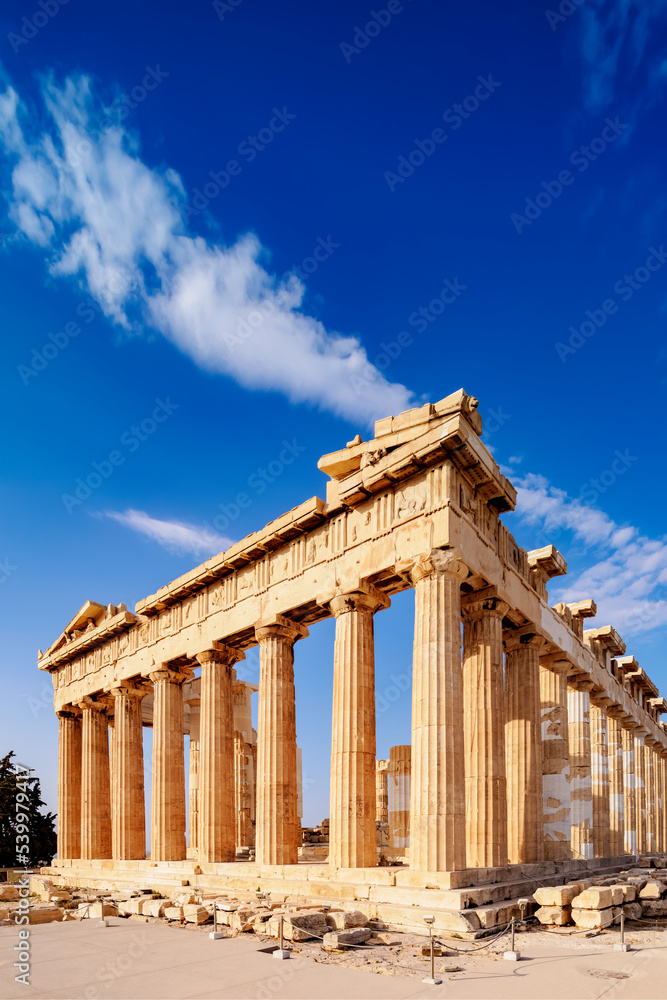 Parthenon, Acropolis, UNESCO World Heritage Site, Athens, Attica Stock ...
