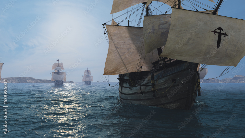 Poster The NAO VICTORIA is the famous flagship of MAGELLANs global ...