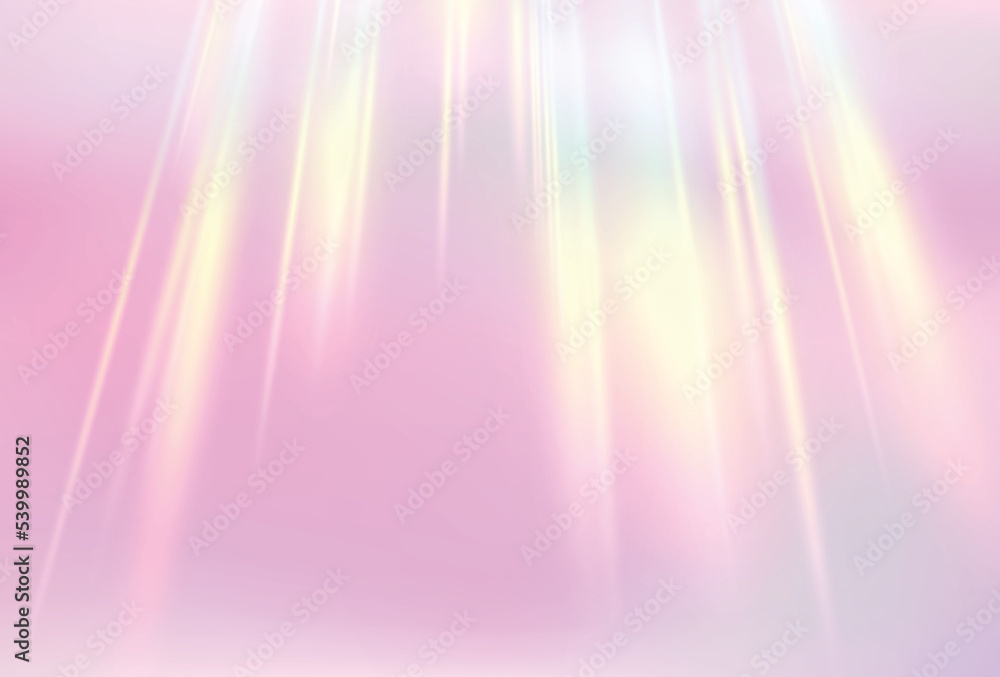 Prismbackground, prism texture. Crystal rainbow lights, refraction ...