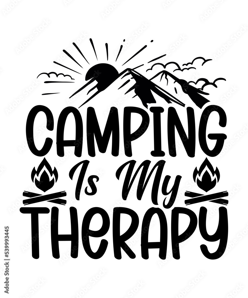 Vecteur Stock Camping Quote Svg, Camping Saying Svg, Funny Camping Svg ...