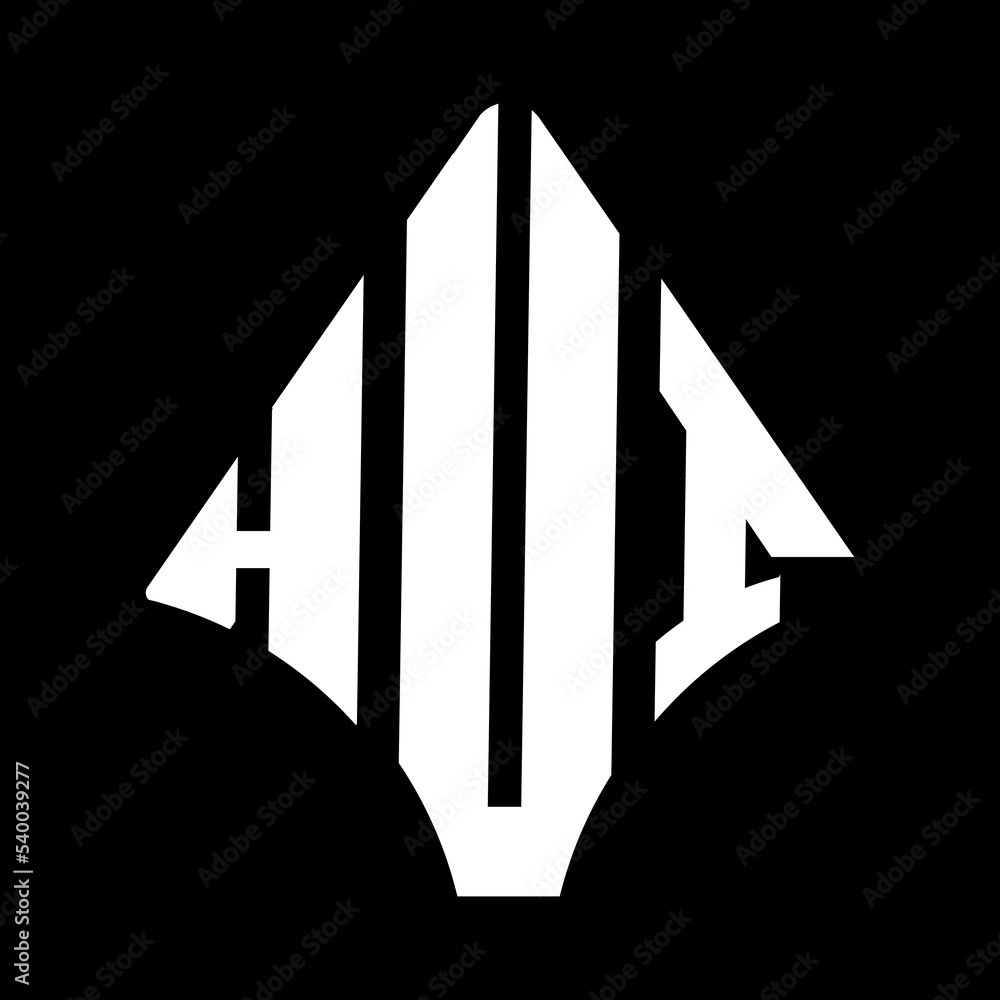 HVI logo. HVI logo letter logo design vector image. HVI letter logo ...