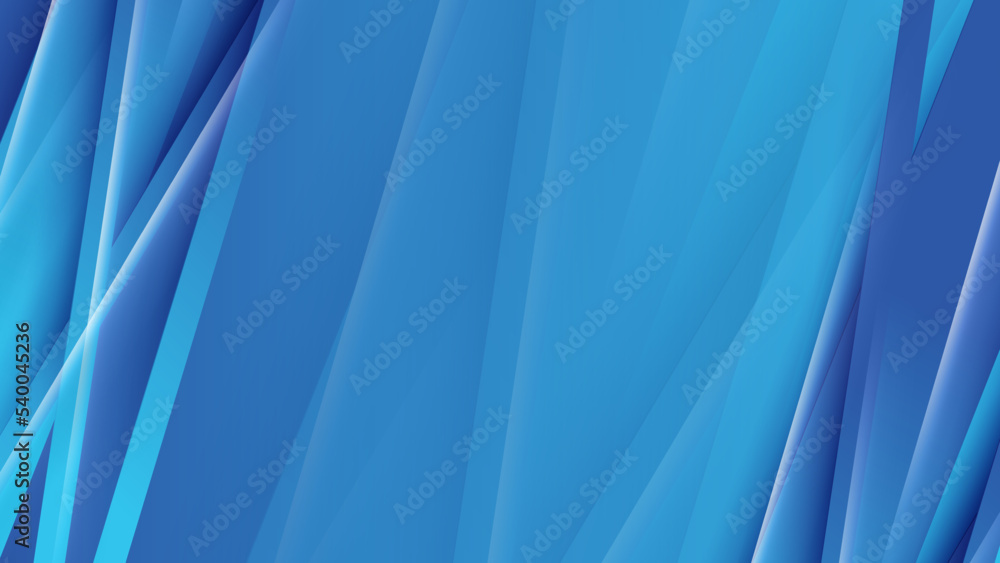 Abstract blue background with stripe and arrow speed motion light leak ...