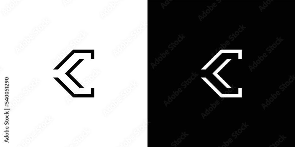Cool and modern C logo design. Stock Vector | Adobe Stock