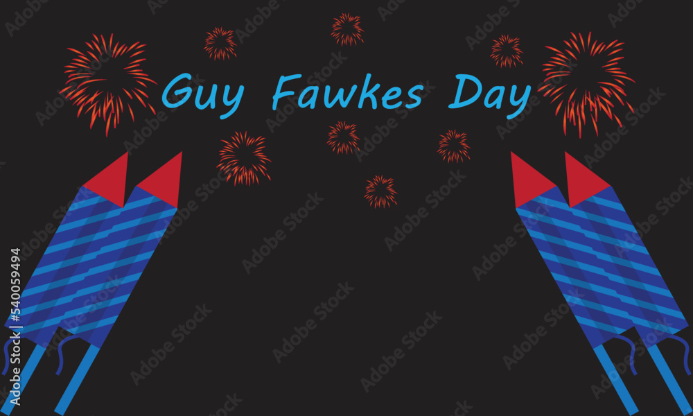 Guy Fawkes Day. International celebration day vector template. world ...