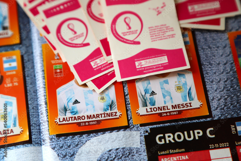 FIFA World Cup Qatar 2022. Panini Group. Stickers album. Group C ...