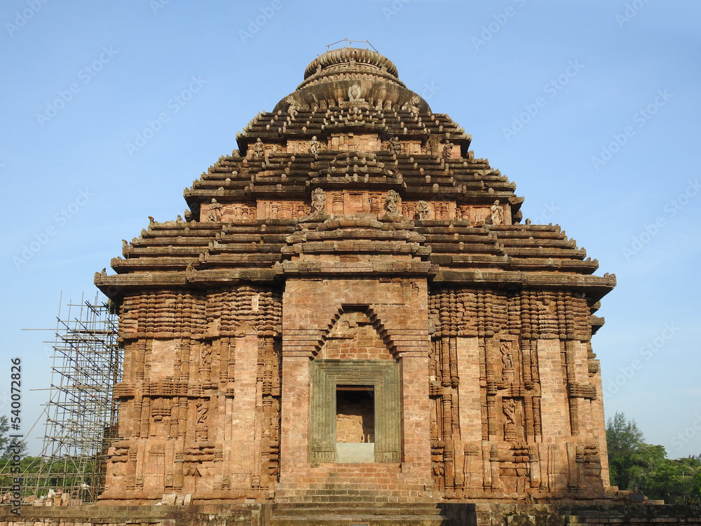 Konark, Orissa, India - August 20, 2022, Ancient temple of The Sun ...