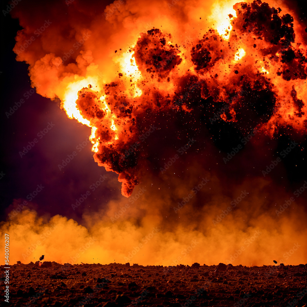 Oilfield Explosion