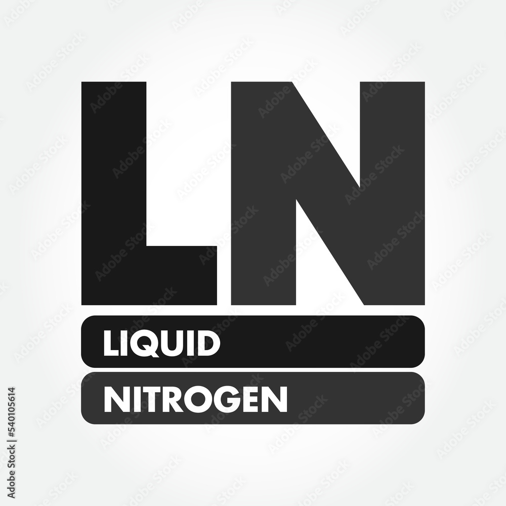 Liquid Nitrogen Symbol
