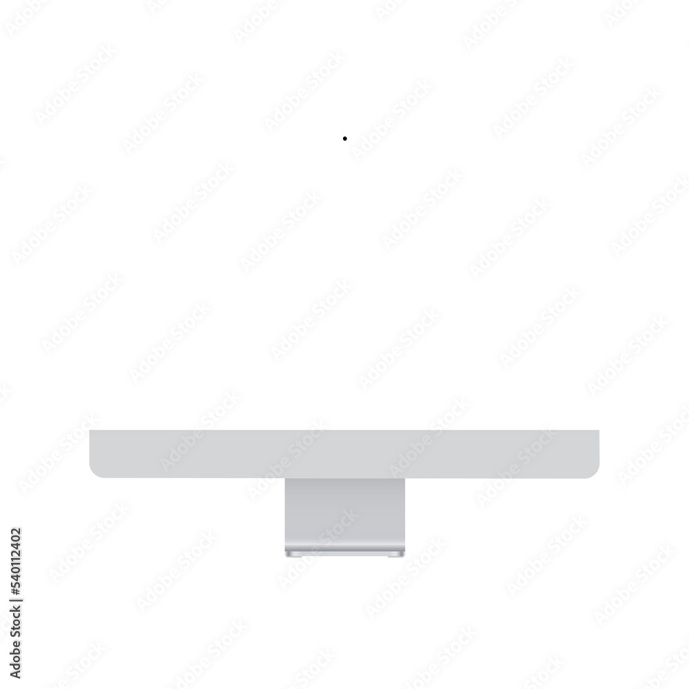 Apple Mac Silver Transparent Background PNG Stock Photo | Adobe Stock