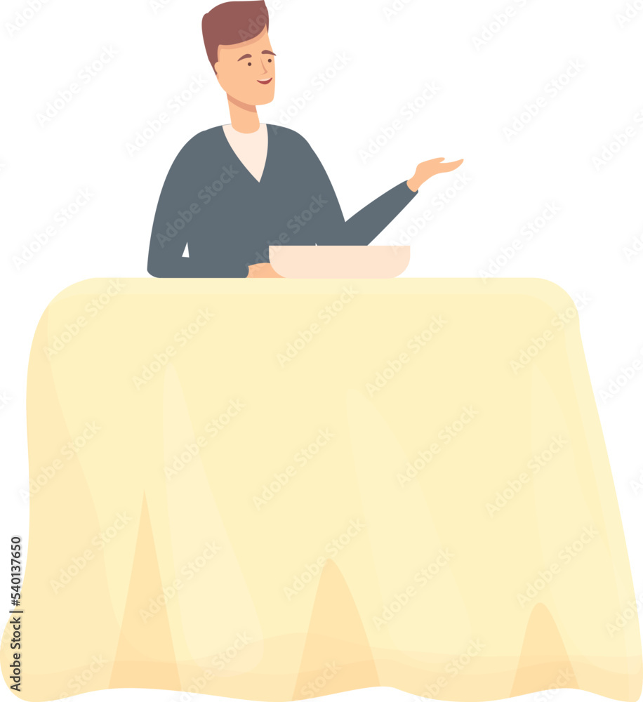 Food critic character icon cartoon vector. Drink review. Certificate ...