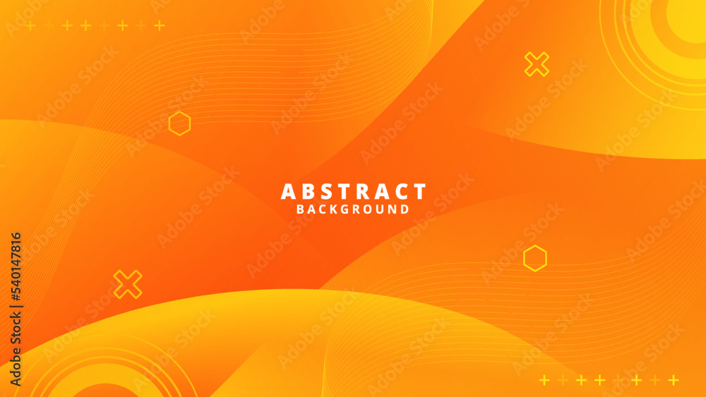 Abstract Orange liquid background. Modern background design. gradient ...
