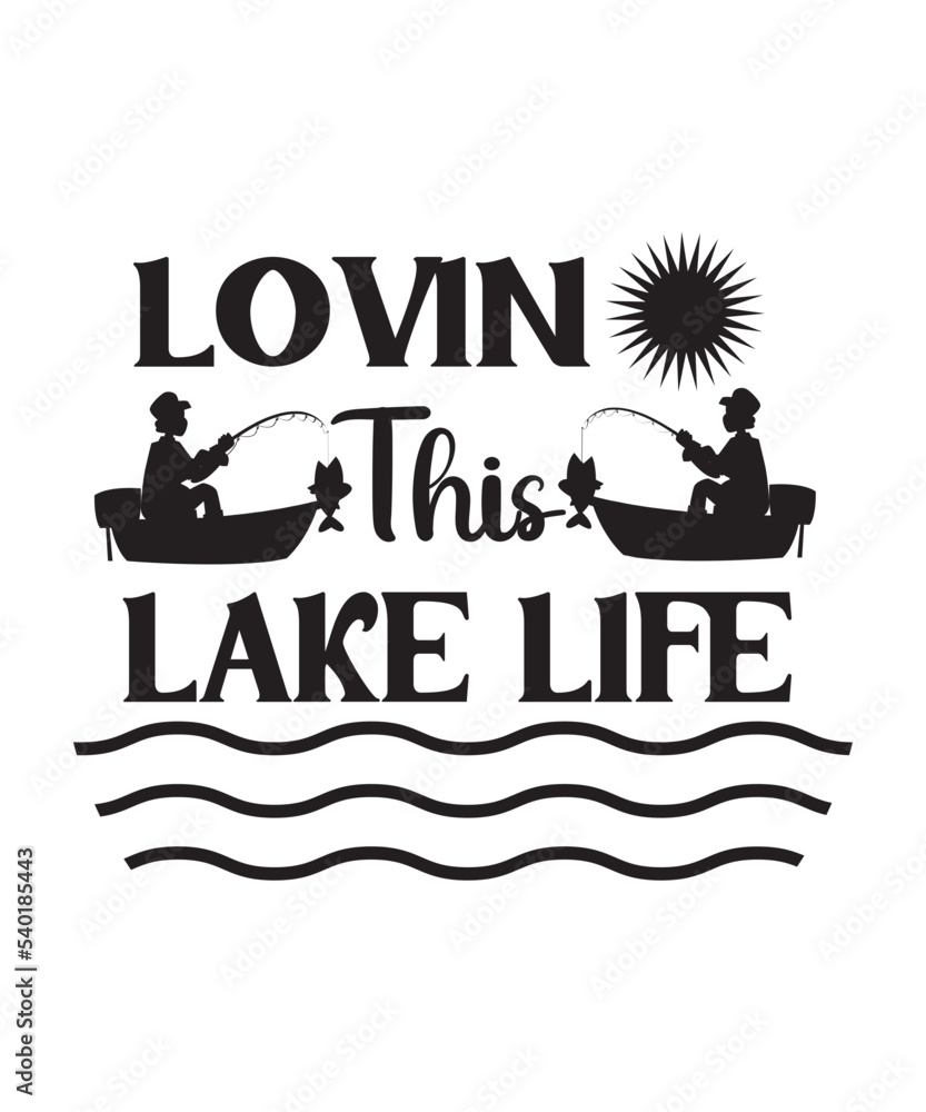 Lake bundle svg, Lake quotes svg, Lake svg, Fishing svg, Lake life svg ...