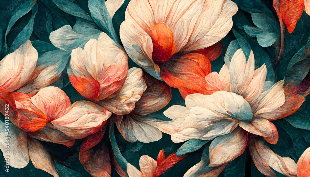 Colorful Flower Designs Patterns