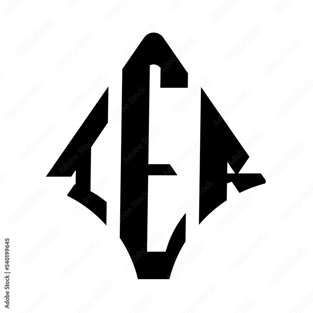 IER logo. IER logo letter logo design vector image. IER letter logo ...