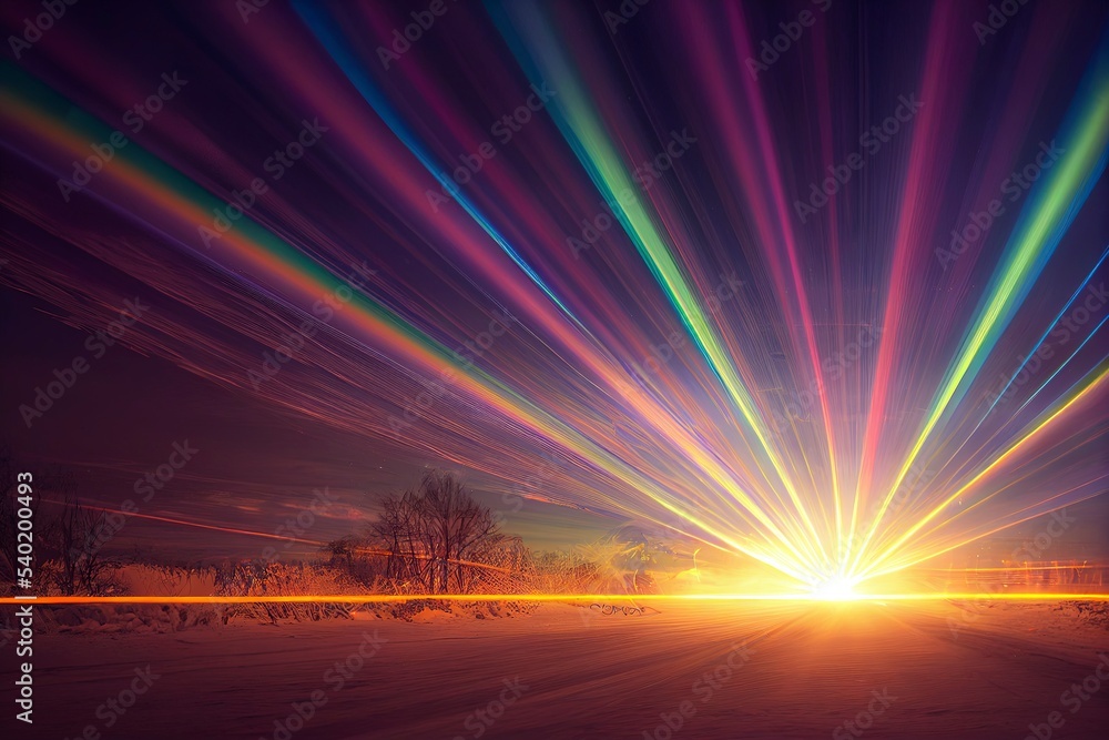 Light effect. Abstract light effect. Sunlight effect. lens flare. light ...