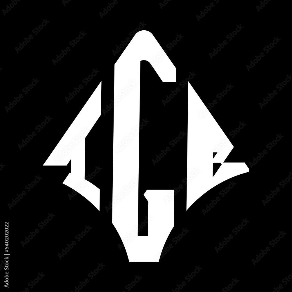 IGB logo. IGB logo letter logo design vector image. IGB letter logo ...