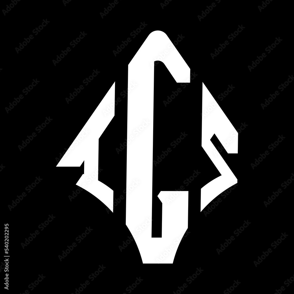 IGS logo. IGS logo letter logo design vector image. IGS letter logo ...