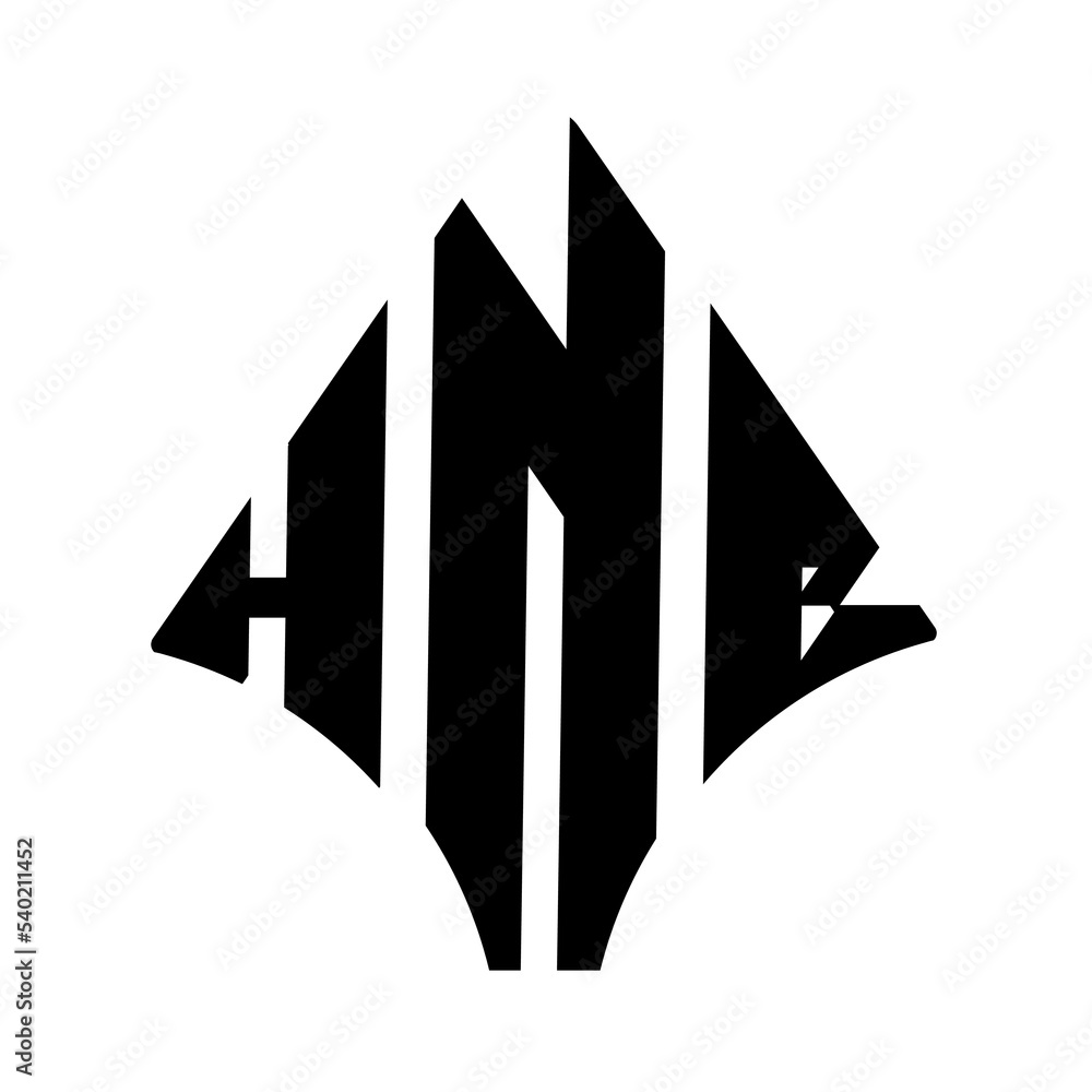 HNB logo. HNB logo letter logo design vector image. HNB letter logo ...