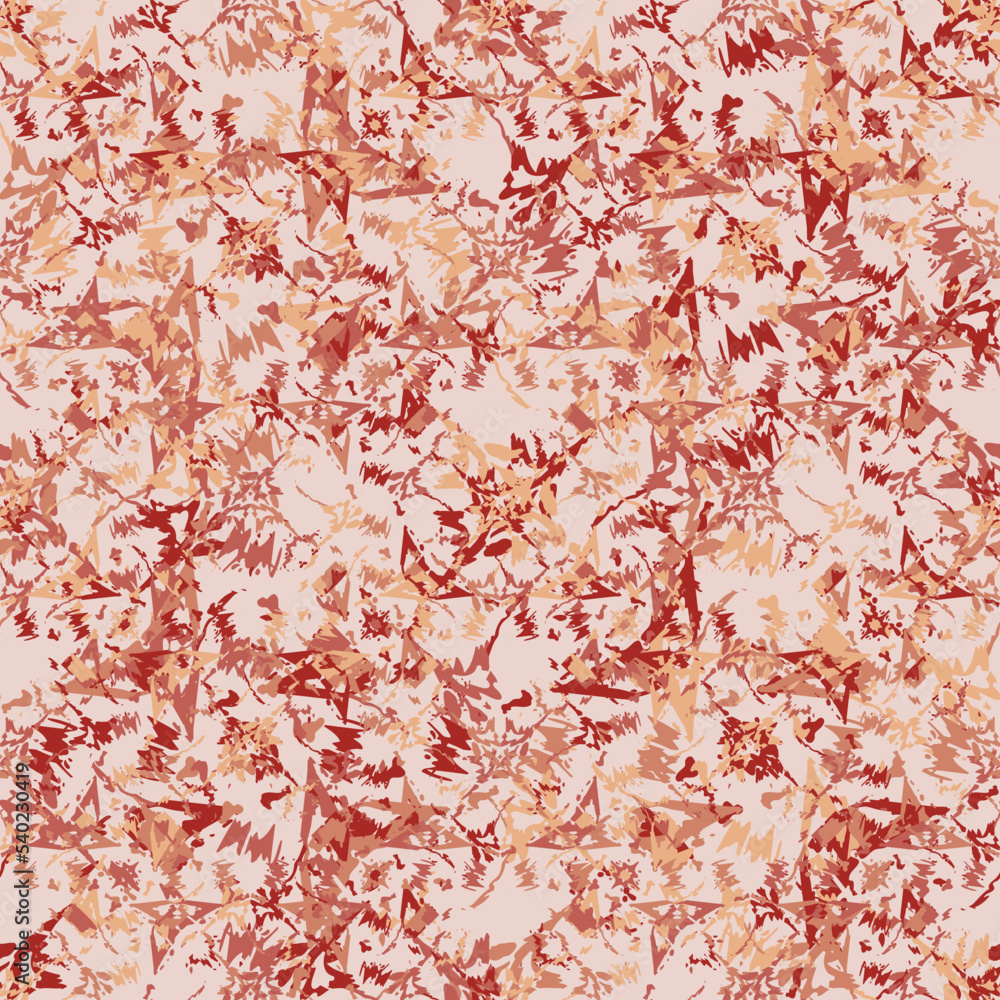 Seamless fractal pattern in vector format for printed fabrics or any ...