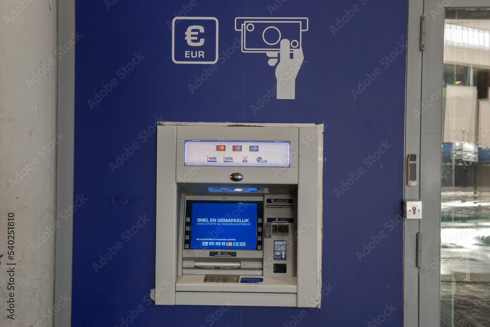 ATM At The GWK Shop At The Bijlmer Amsterdam South east Amsterdam the ...
