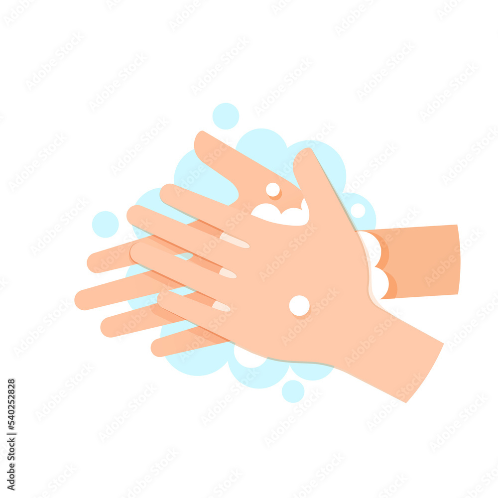 Hand Washing Png Format With Transparent Background Stock Illustration ...